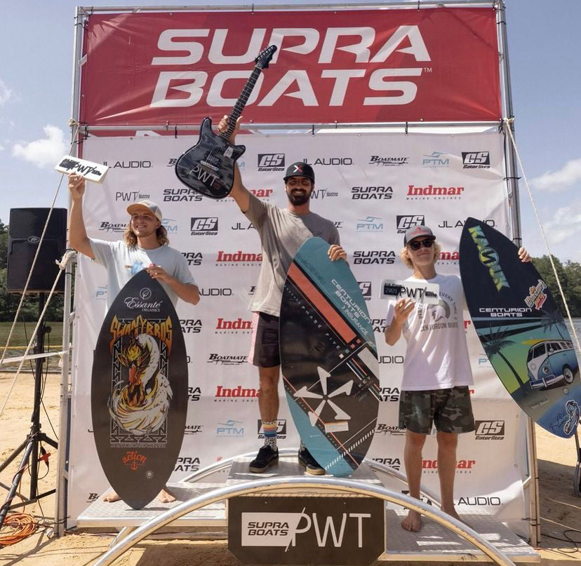 Sean Silveira Wins Pro Wakesurf Tour (PWT) - Phase 5 Wakesurf Boards
