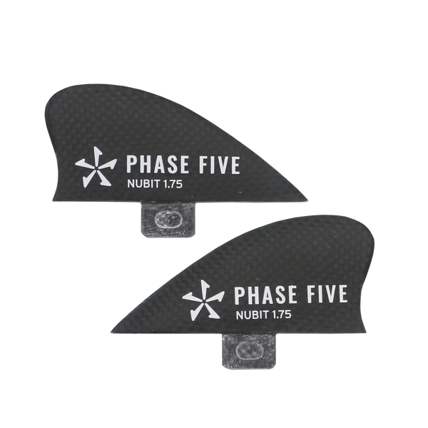 Phase Five Carbon Nubit Twin Fin Set - Phase 5 Wakesurf Boards